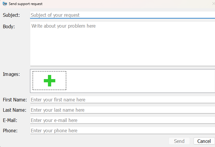 Support Agent System Tray Options – Culligan Technology LLC